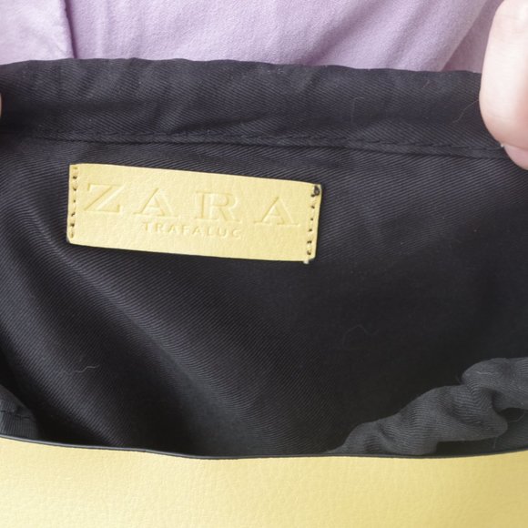 Zara | Bags | Brand New Yellow Zara Purse Made In Spain | Poshmark